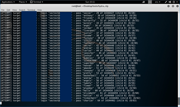 Hail Hydra – RDP brute forcing with HYDRA – PwnDefend