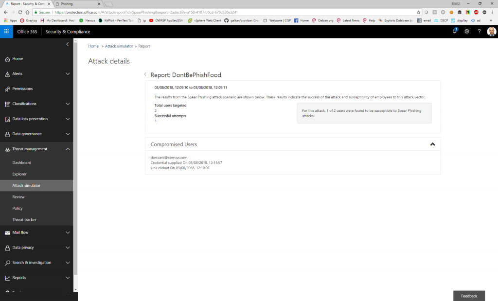 Office 365 Attack Simulator Overview – PwnDefend