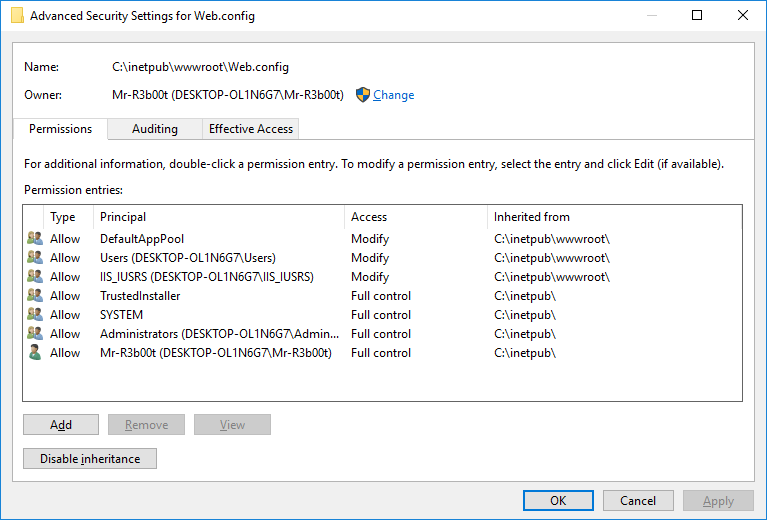 How to audit sensitive file changes using out of the box Windows Tools ...