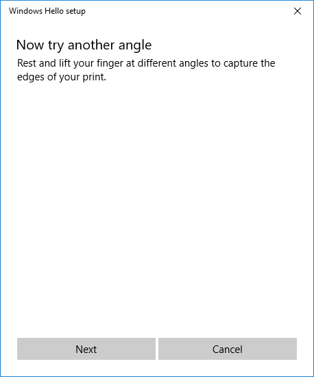 Using Windows Hello to enable fingerprint authentication – PwnDefend