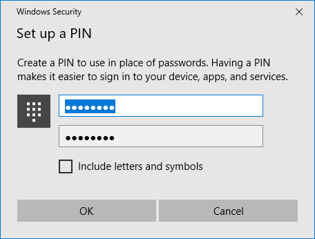 Using Windows Hello to enable fingerprint authentication – PwnDefend