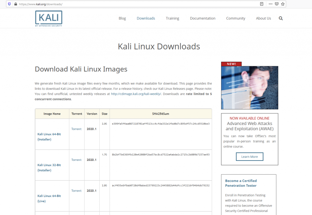 Kali 2020.1 Update – PwnDefend