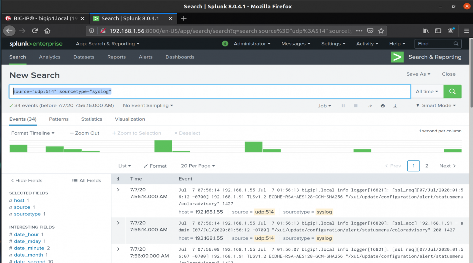 Configuring SYSLOG integration with F5 BIG-IP – PwnDefend