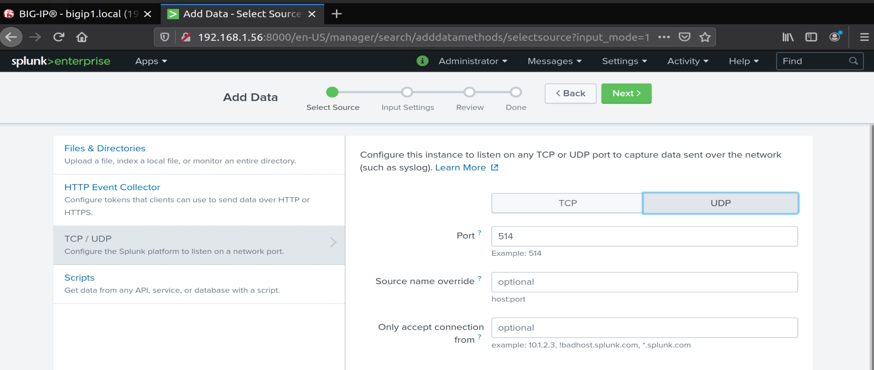 Configuring SYSLOG integration with F5 BIG-IP – PwnDefend Configuring SYSLOG integration with F5 BIG-IP – PwnDefend