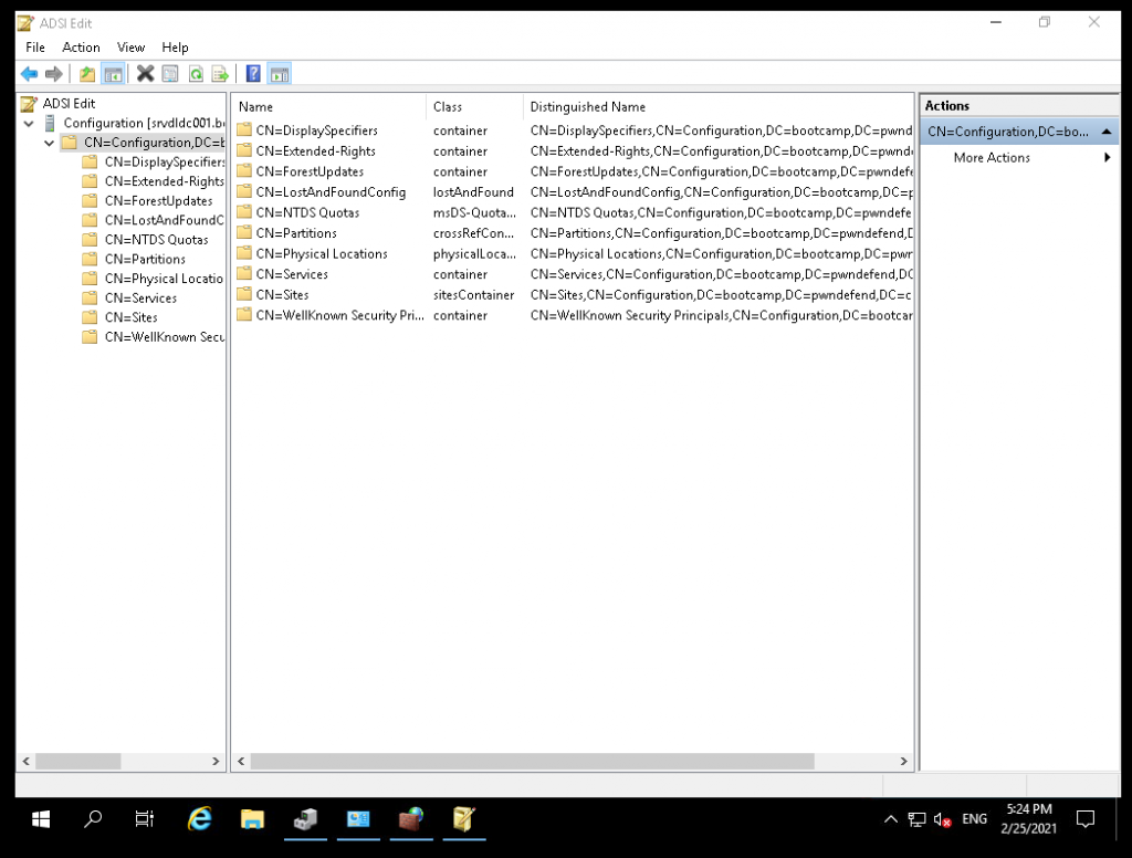 How to enable NULL Bind on LDAP with Windows Server 2019 – PwnDefend