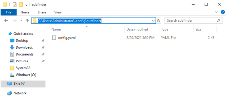 Installing Subfinder on Windows – PwnDefend