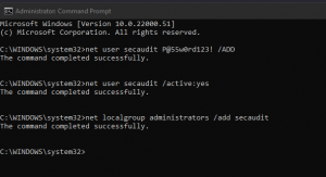 Windows admin 101 – Adding a local administrator account from the ...