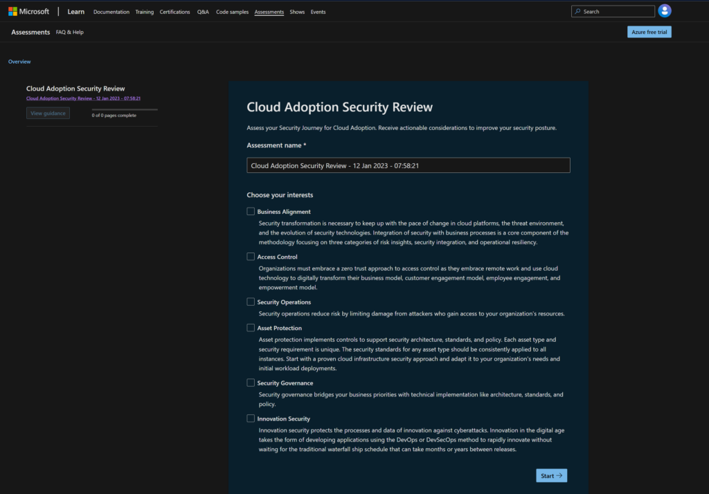 Cloud Adoption Security Review – PwnDefend
